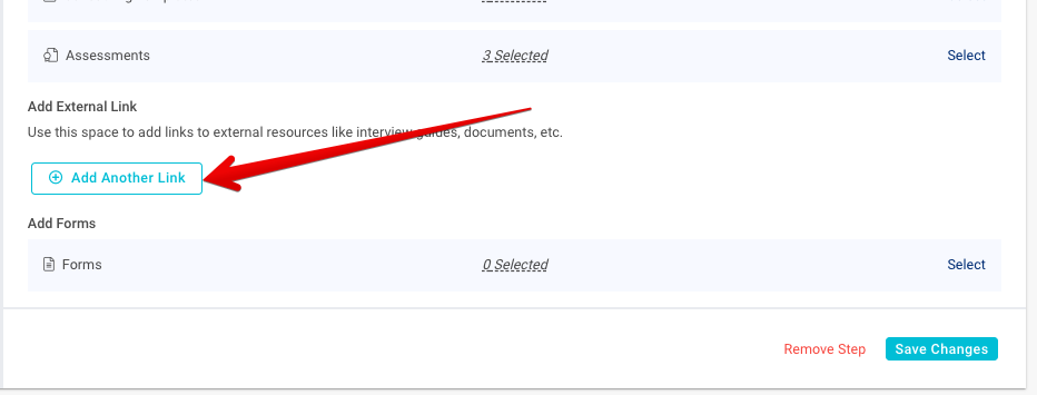 Adding external assessments to CareerPlug